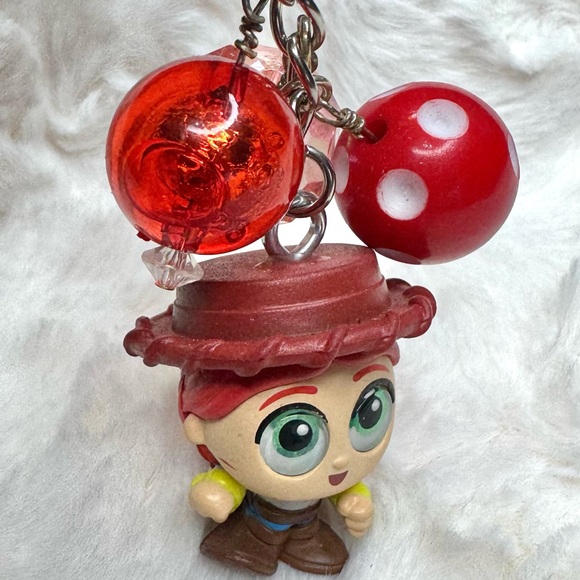 Disney | Toys | Disney Doorable Jessie Keychain With Bubblegum Beads ...